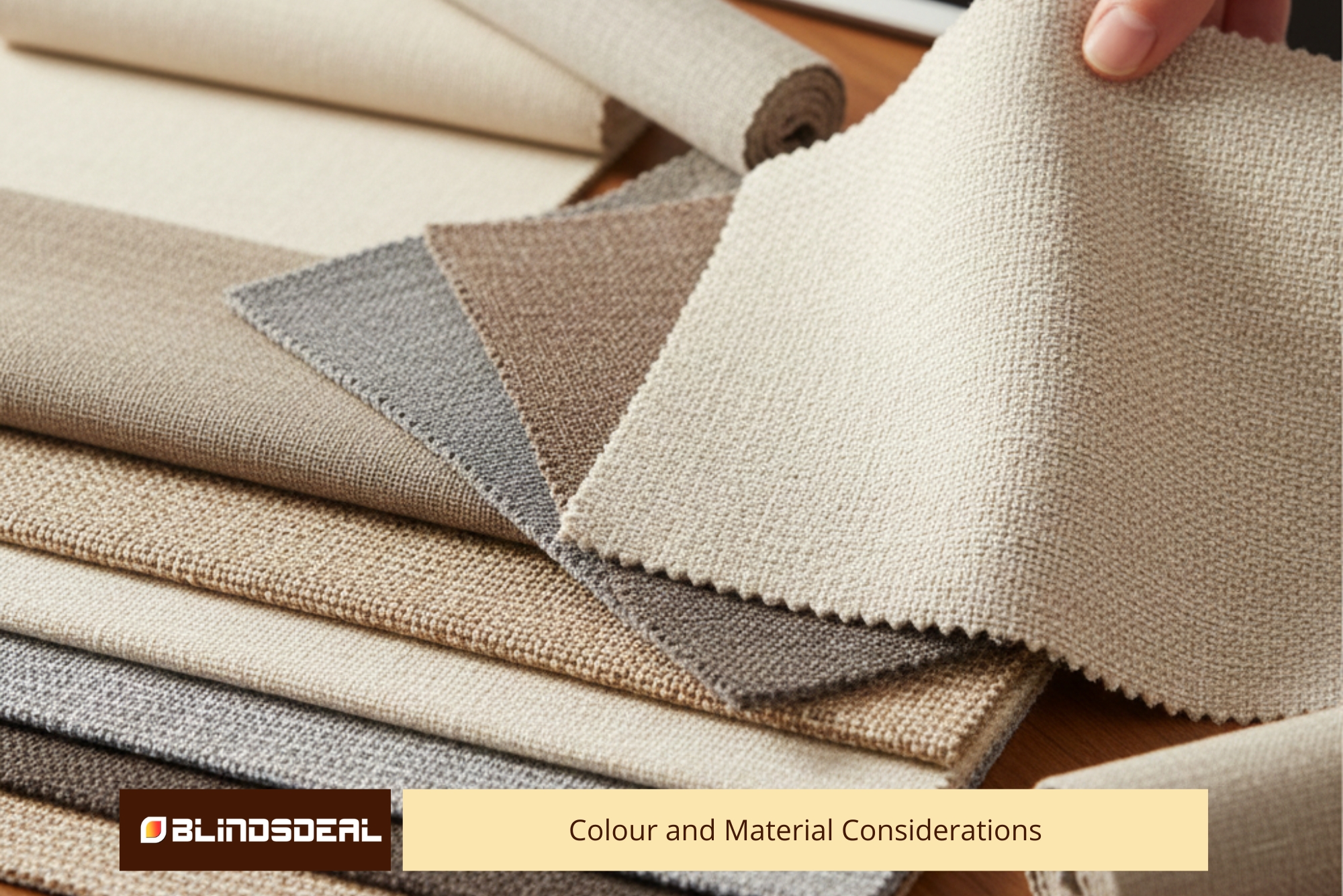 Choosing Colours and Fabrics for Custom Roller Blinds