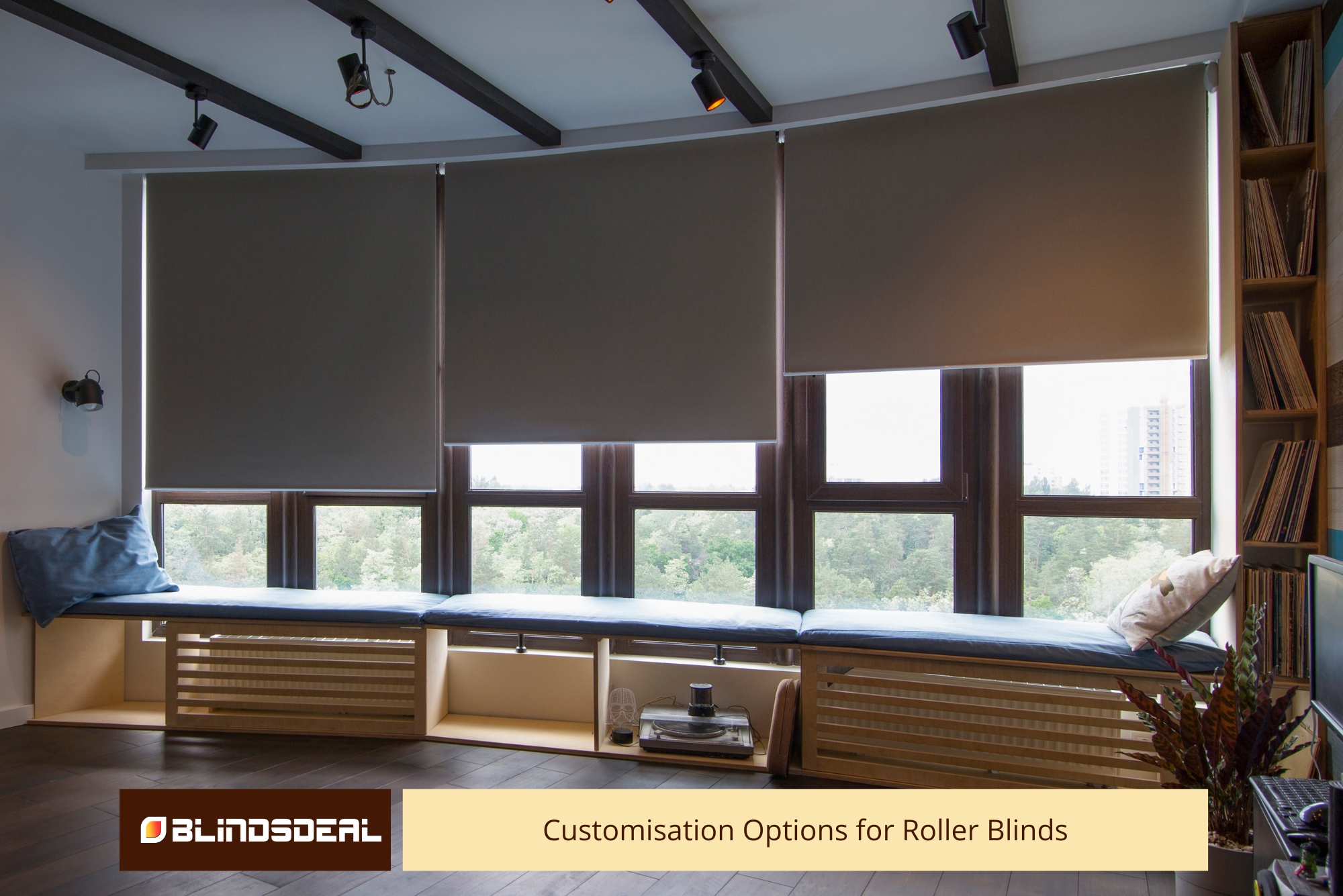 How Custom Roller Blinds Can Change the Atmosphere in Your Home or ...